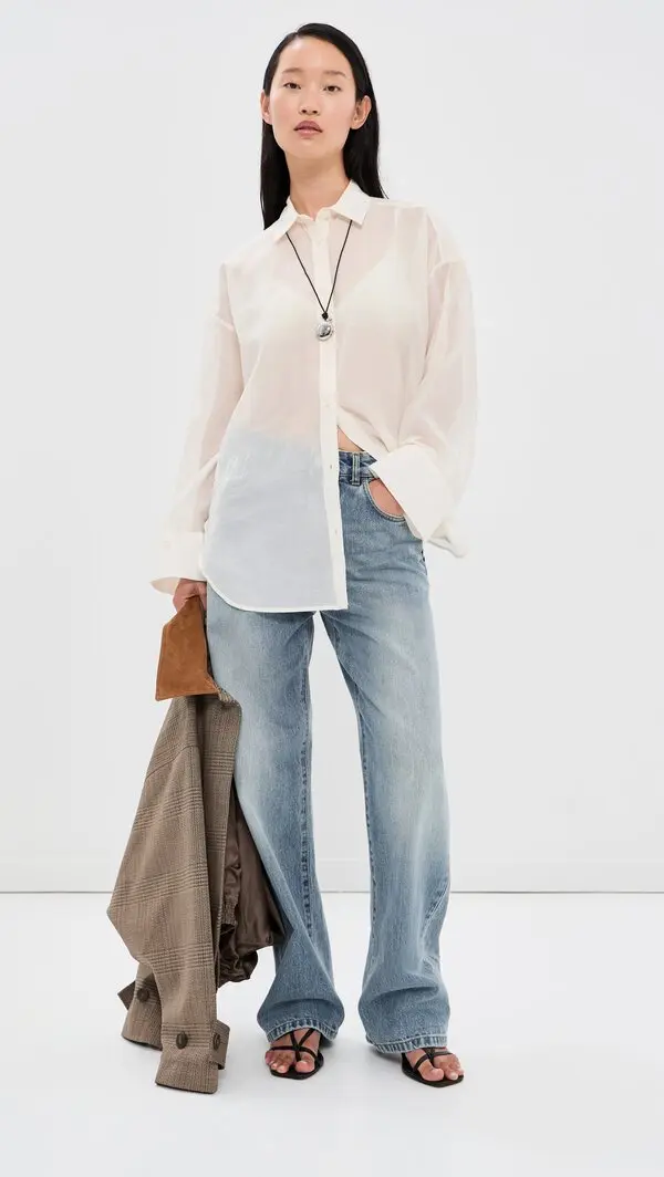 RÓHE Bruun Signature Baggy Denim Jeans