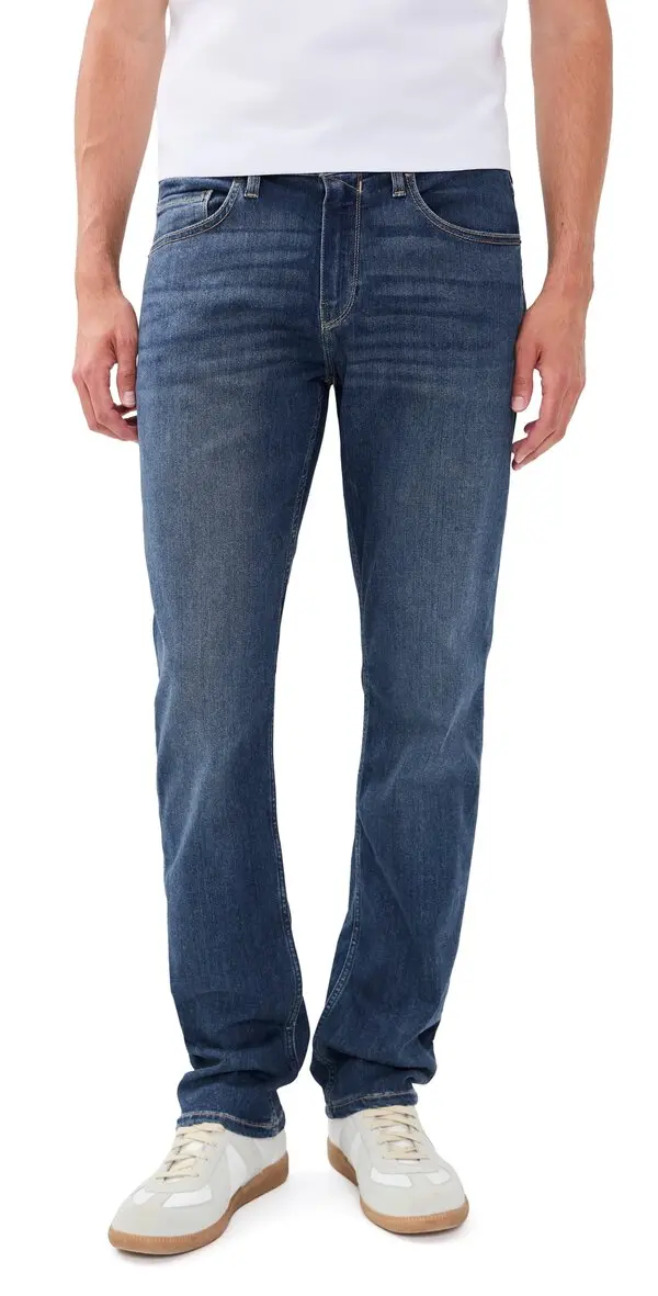Paige Federal Transcend Slim Straight Jeans - Birch