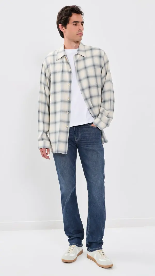 Paige Federal Transcend Slim Straight Jeans