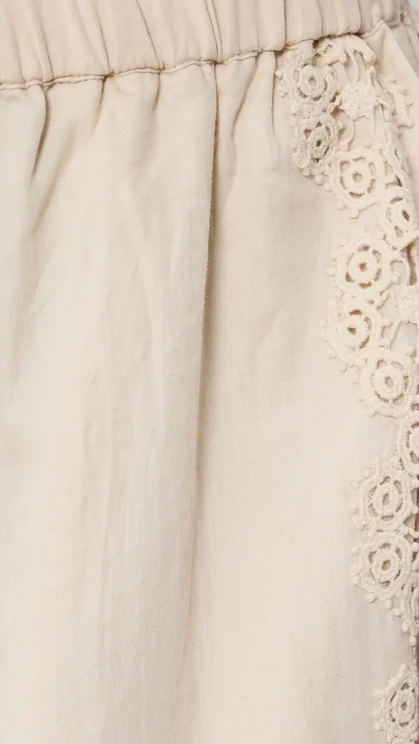 Sea Adonna Embroidered Pants