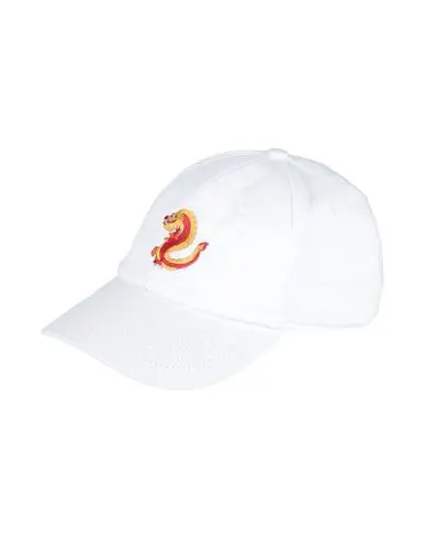 BEEFBAR Baseball Cap In Cotton Gabardine - White