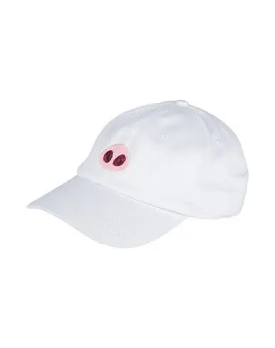 BEEFBAR Cotton Gabardine Baseball Cap - White