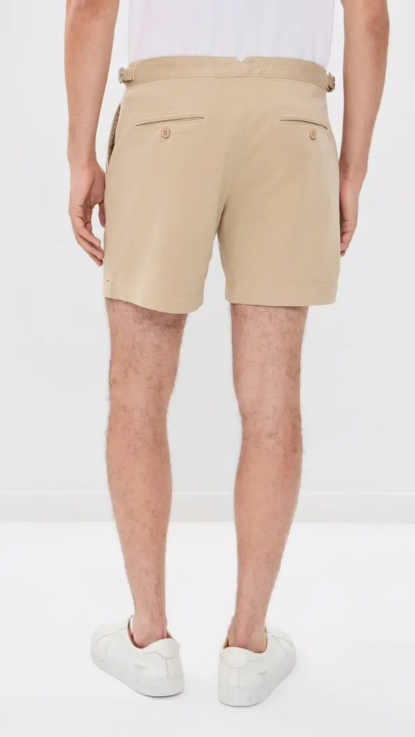 Orlebar Brown Bulldog Stretch Cotton Shorts 6