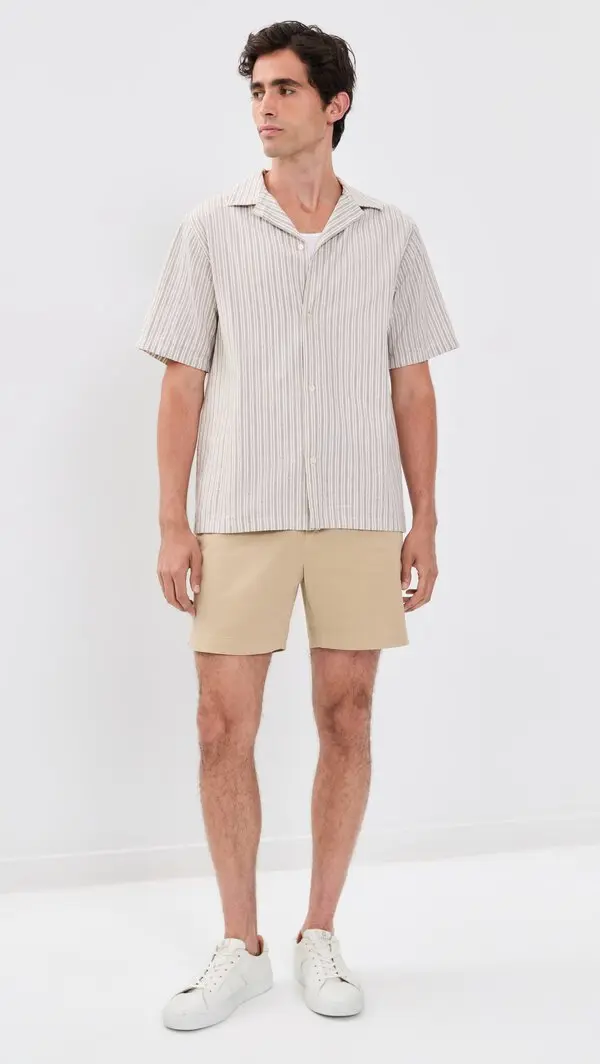 Orlebar Brown Bulldog Stretch Cotton Shorts 6
