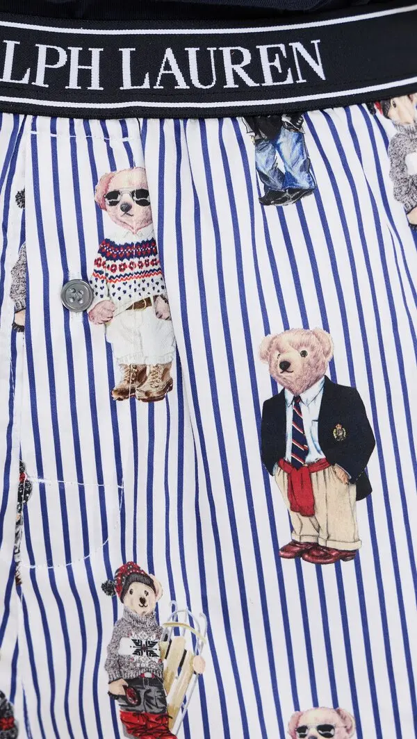 Polo Ralph Lauren Polo Bear Motif Sleep Boxers