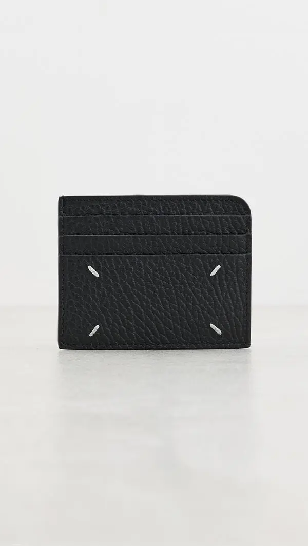 MAISON MARGIELA Grainy Leather 6cc Card Case