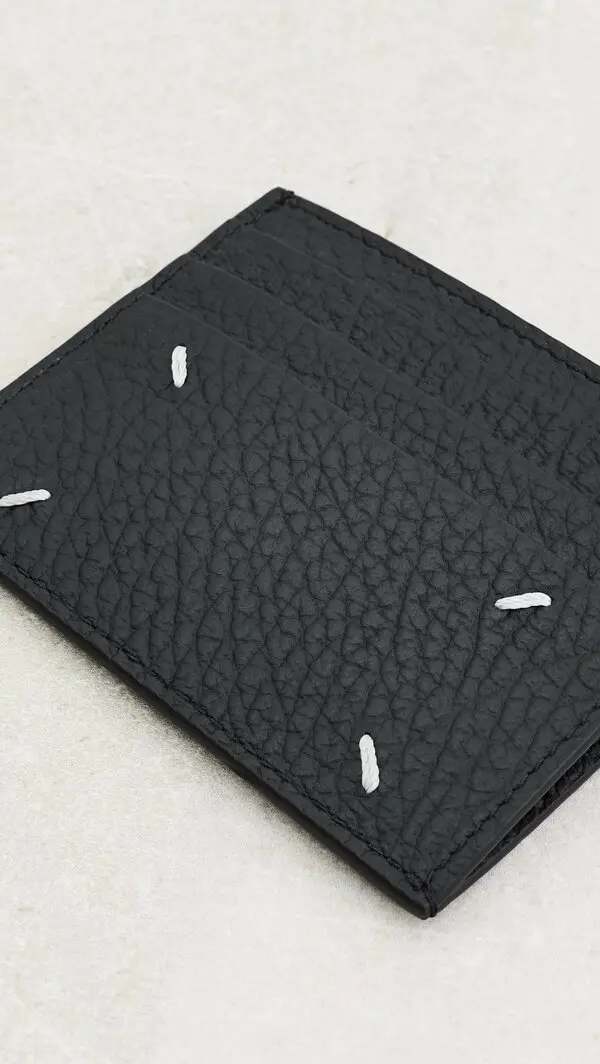 MAISON MARGIELA Grainy Leather 6cc Card Case