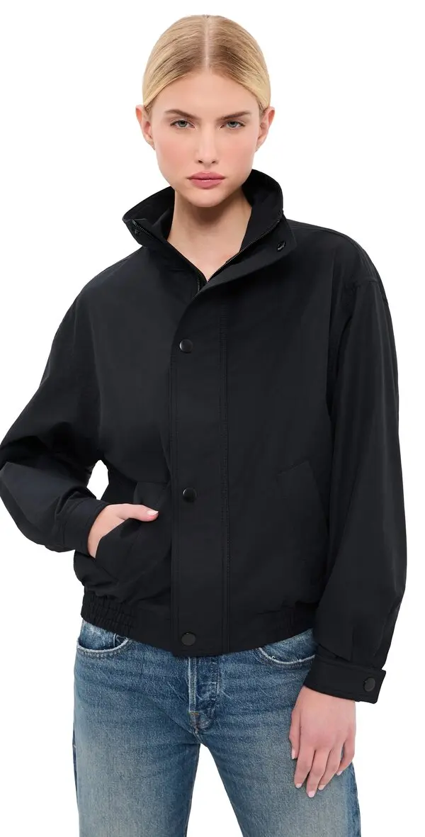 NILI LOTAN Klaire Bomber Jacket - Black