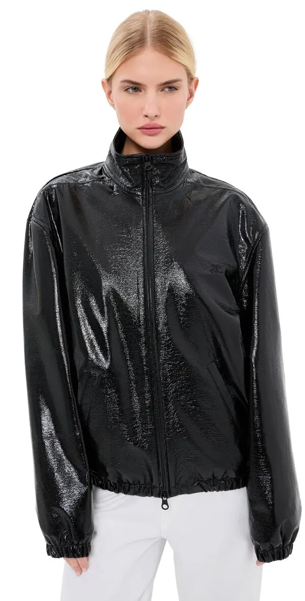 COURREGES Vinyl Tracksuit Jacket
