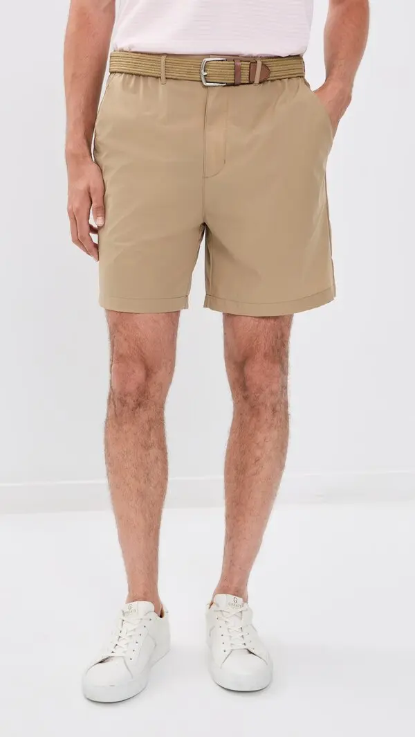 QUIET GOLF Tech Nylon Shorts 6.75