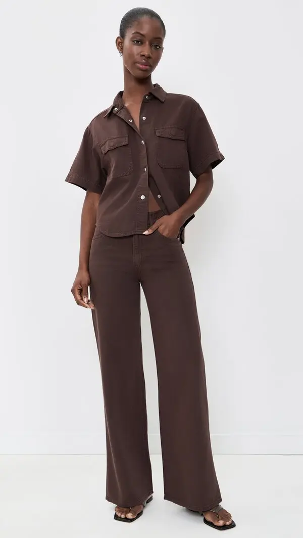 Madewell Airy Denim Wide-leg Jeans