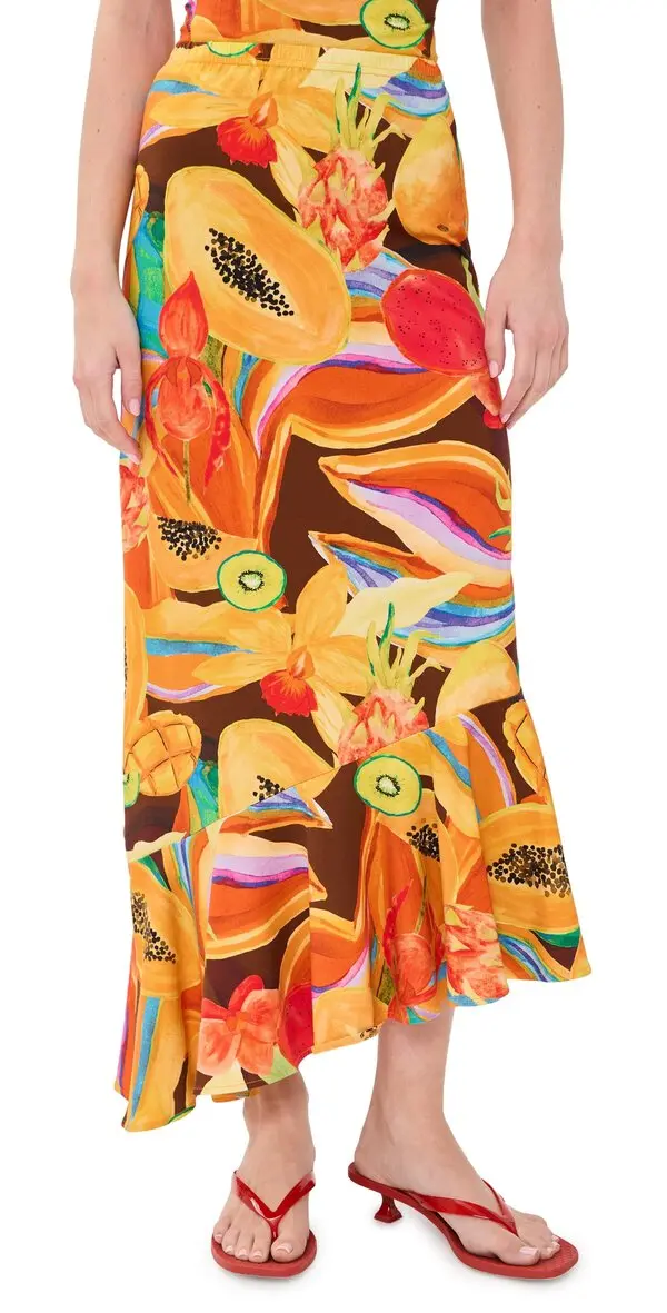 NEVER FULLY DRESSED Rio Asymmetric Skirt