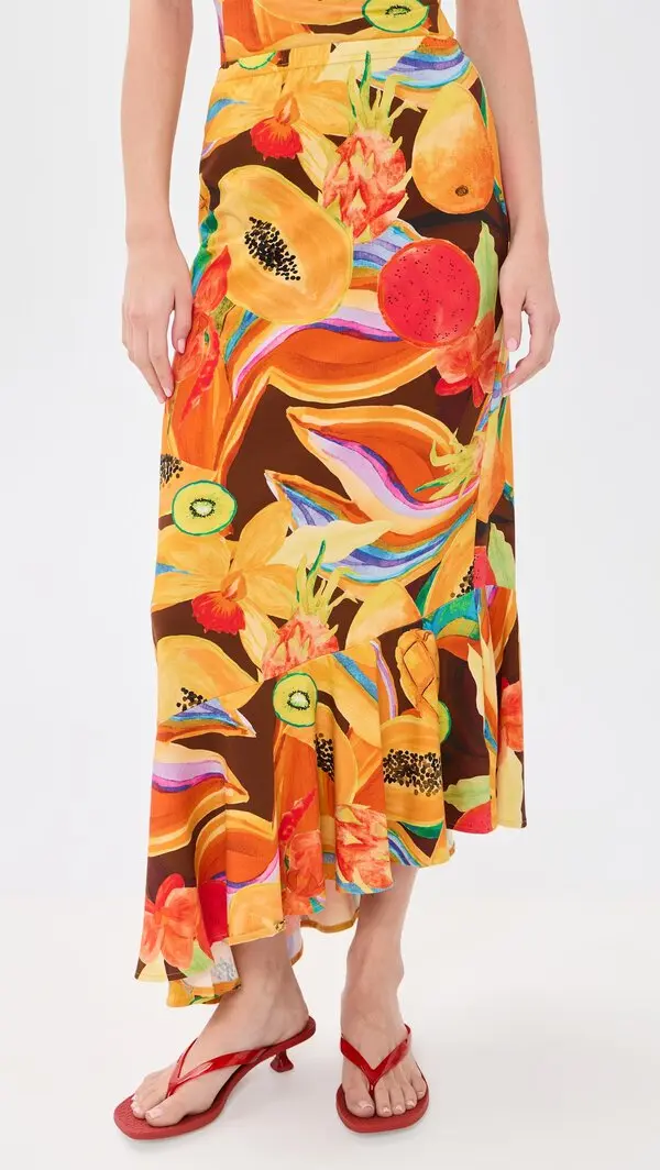 NEVER FULLY DRESSED Rio Asymmetric Skirt