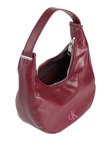 Calvin Klein Hobo Bag In Recycled Polyester And Polyurethane - Purple