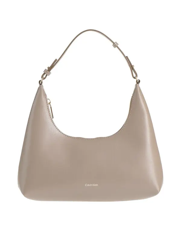 Calvin Klein Handbag Taupe Polyurethane - Grey