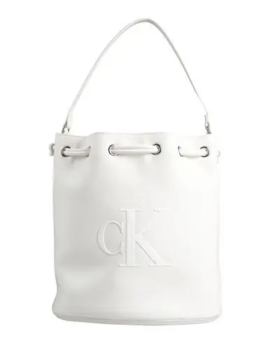 Calvin Klein Bucket Bag - White