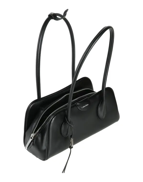 Calvin Klein Handbag Polyurethane Baguette - Black