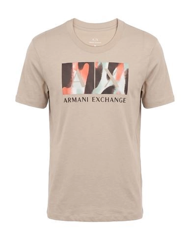 Armani Exchange T-shirt Size Cotton - Beige