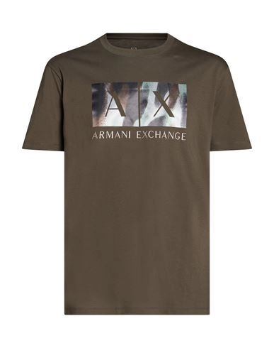 Armani Exchange T-shirt Size Cotton - Beige