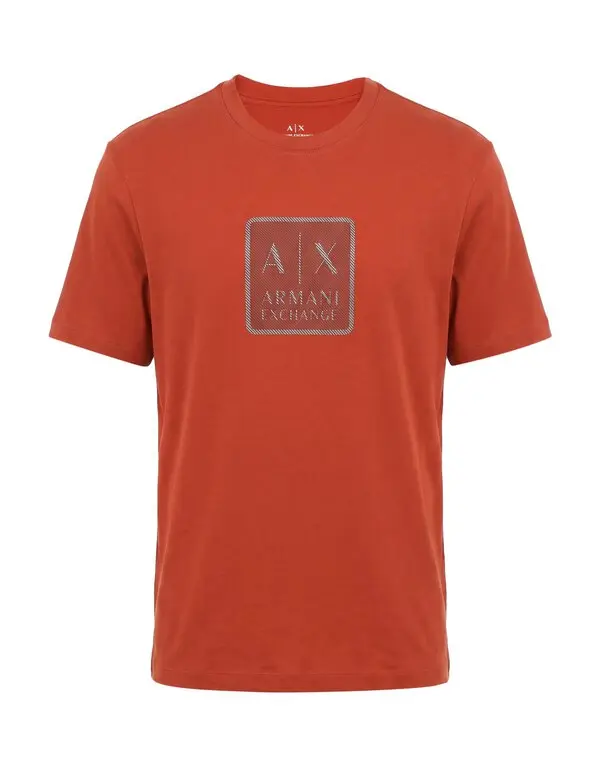 Armani Exchange T-shirt Size Cotton - Orange