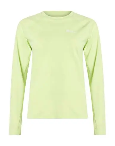JACK WOLFSKIN T-shirt Lime Size Polyester