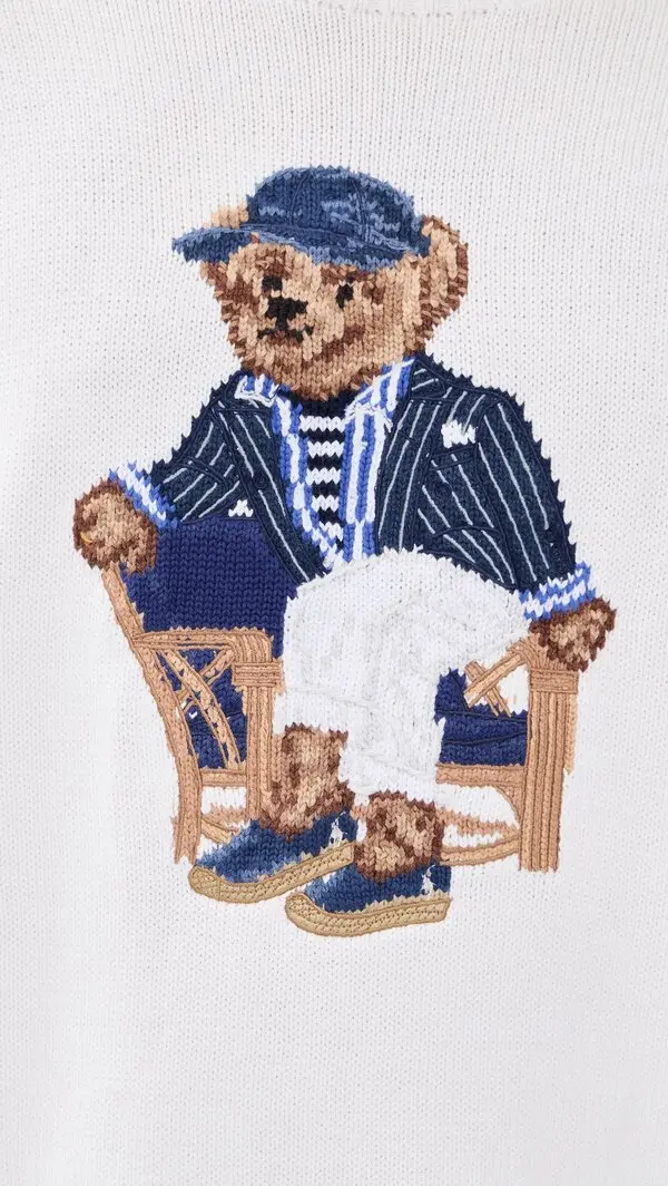 Polo Ralph Lauren Newport Bear Cotton Sweater