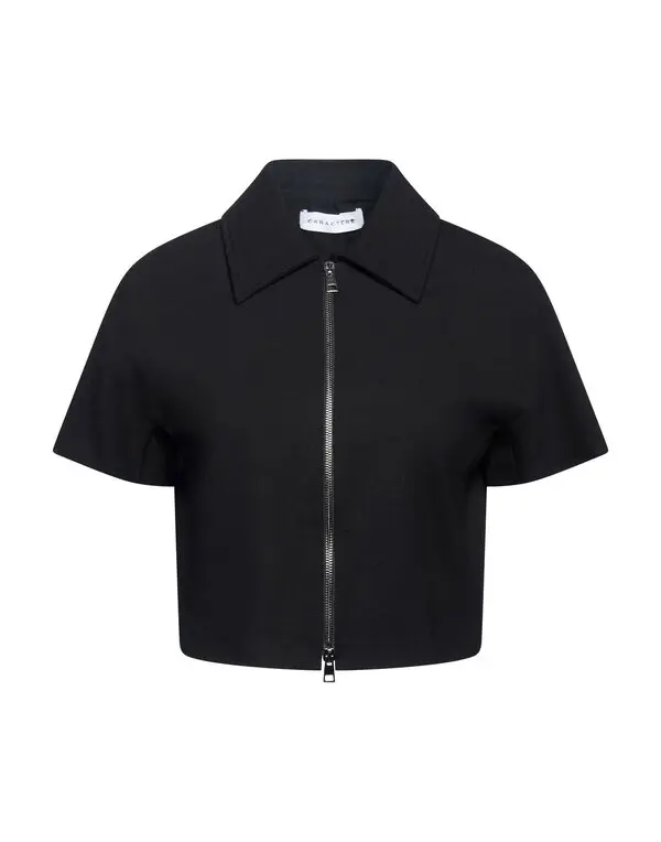 CARACTÈRE Jacket Size Viscose, Polyamide, Elastane