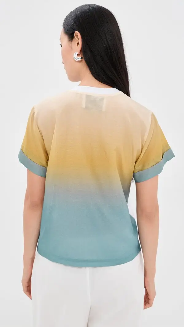 3.1 Phillip Lim Ombré Voile Combo T-shirt