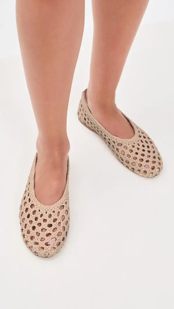 Sam Edelman Shira Woven Leather Flats