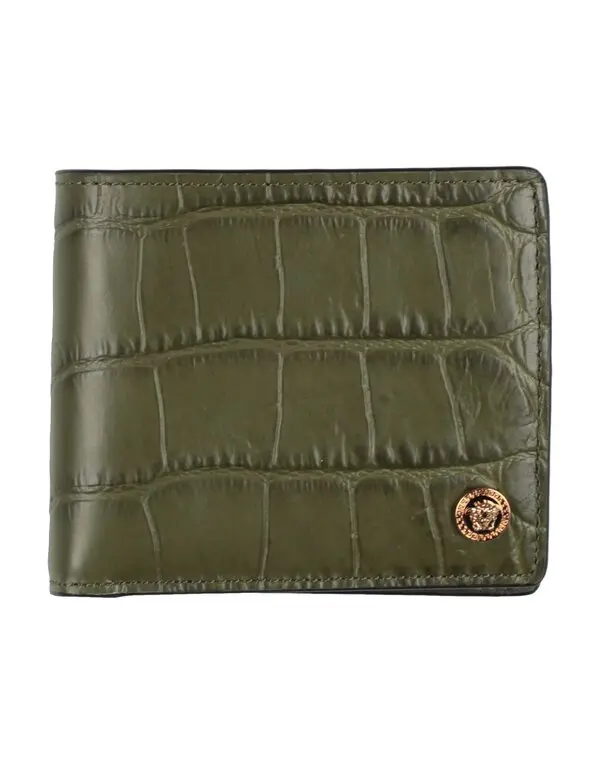 Versace Wallet Military Calfskin