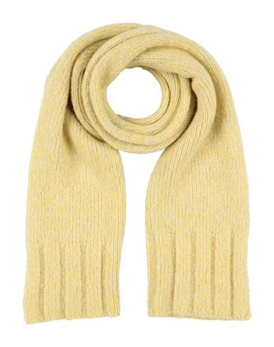 ANNA MOLINARI Scarf Wool, Metal Fiber, Polyamide - Yellow
