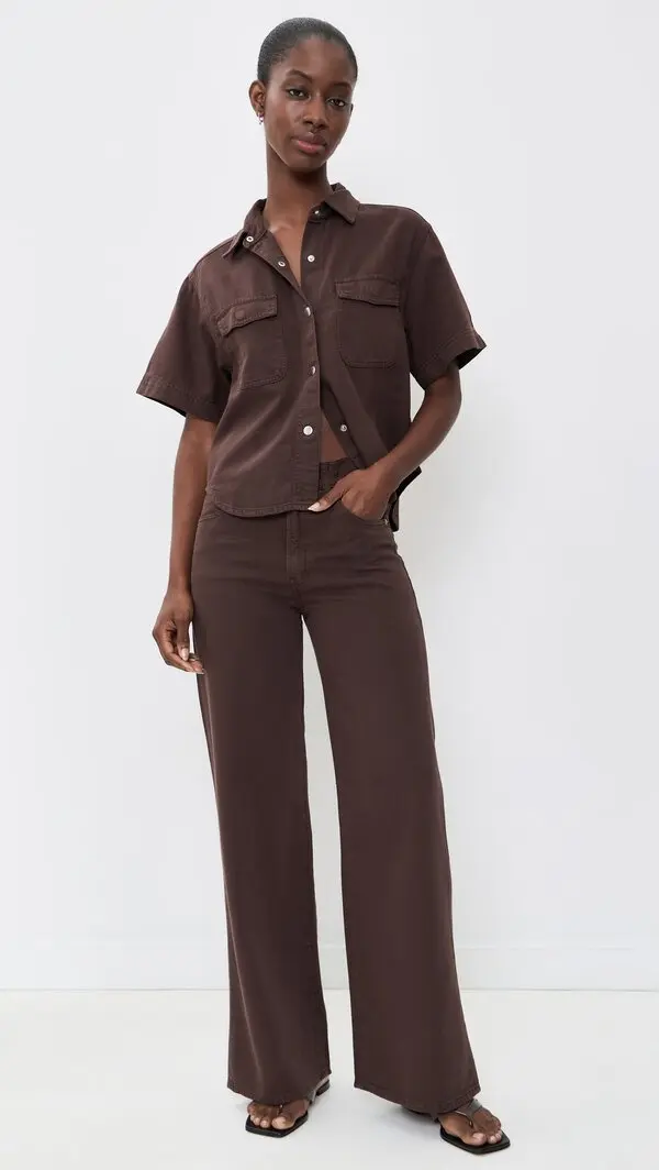 Madewell Airy Denim Utility-pocket Shirt