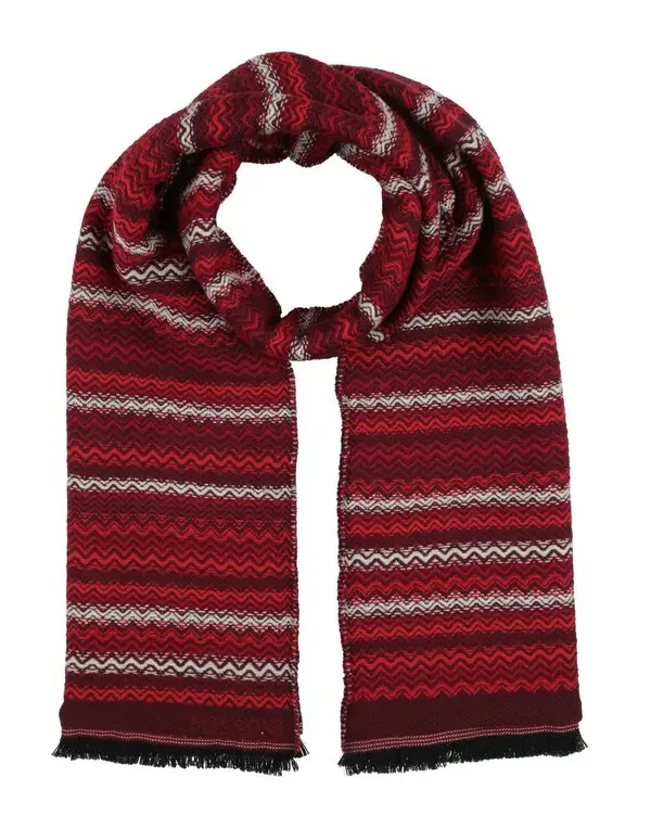 Missoni Scarf Burgundy Wool