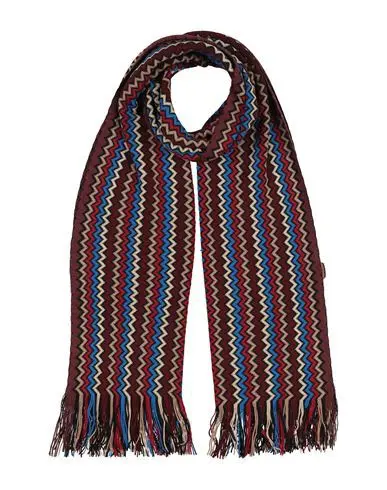 Missoni Scarf Burgundy Wool, Acrylic