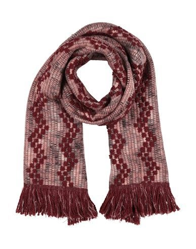 Missoni Scarf Wool, Acrylic, Polyamide, Mohair Wool - Burgundy