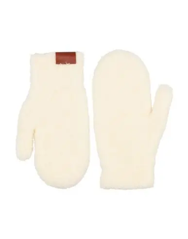 Givenchy Gloves Ivory Size Wool, Polyamide, Elastane - White