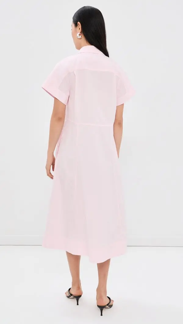 3.1 Phillip Lim Trapeze Midi Poplin Shirt Dress