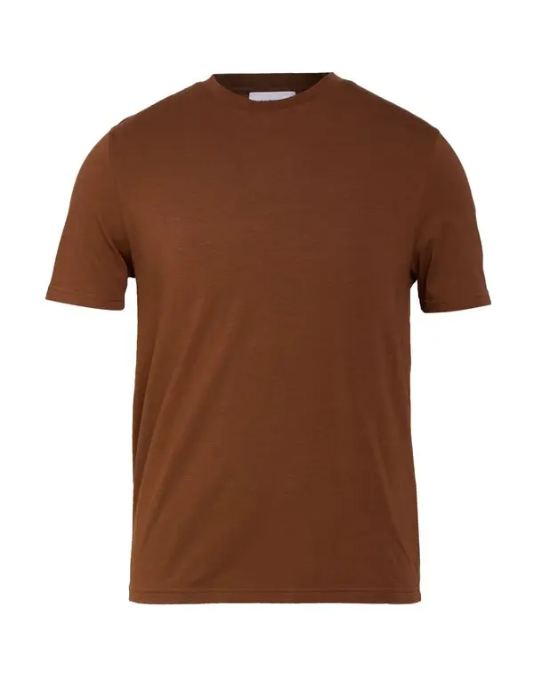 Alpha Studio T-shirt Size Cotton, Elastane - Brown