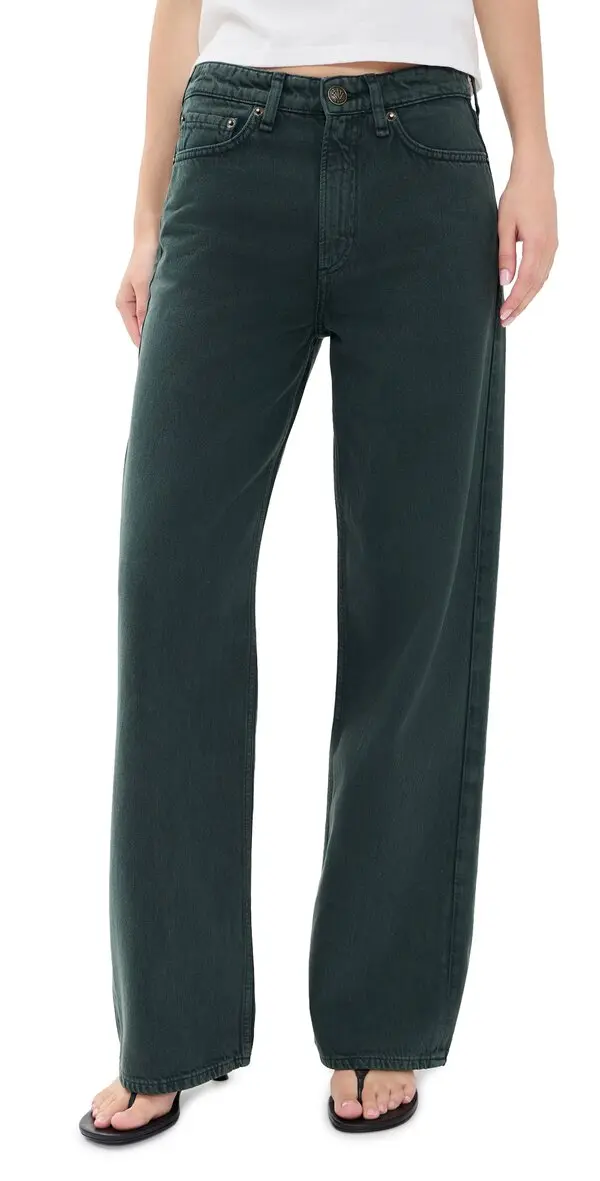 Rag & Bone Logan Wide Leg Jeans