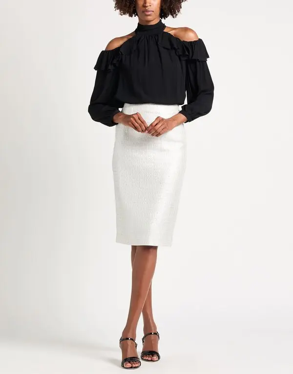 KAOS Ruched Crepe Top