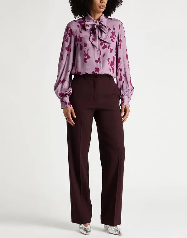 MANILA GRACE Shirt Lilac Size Viscose