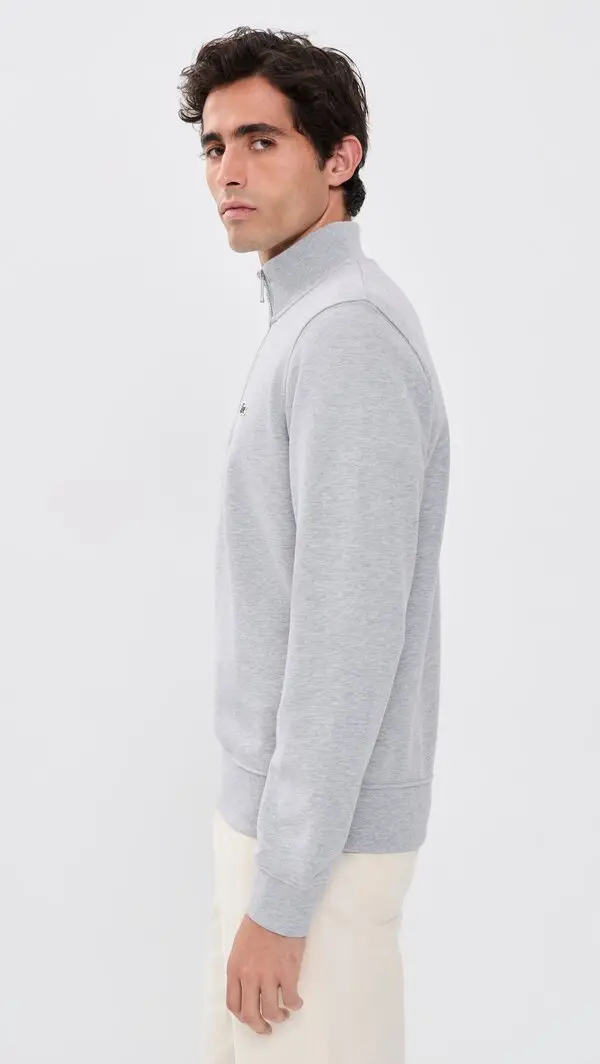 Lacoste Zip Up Sweatshirt