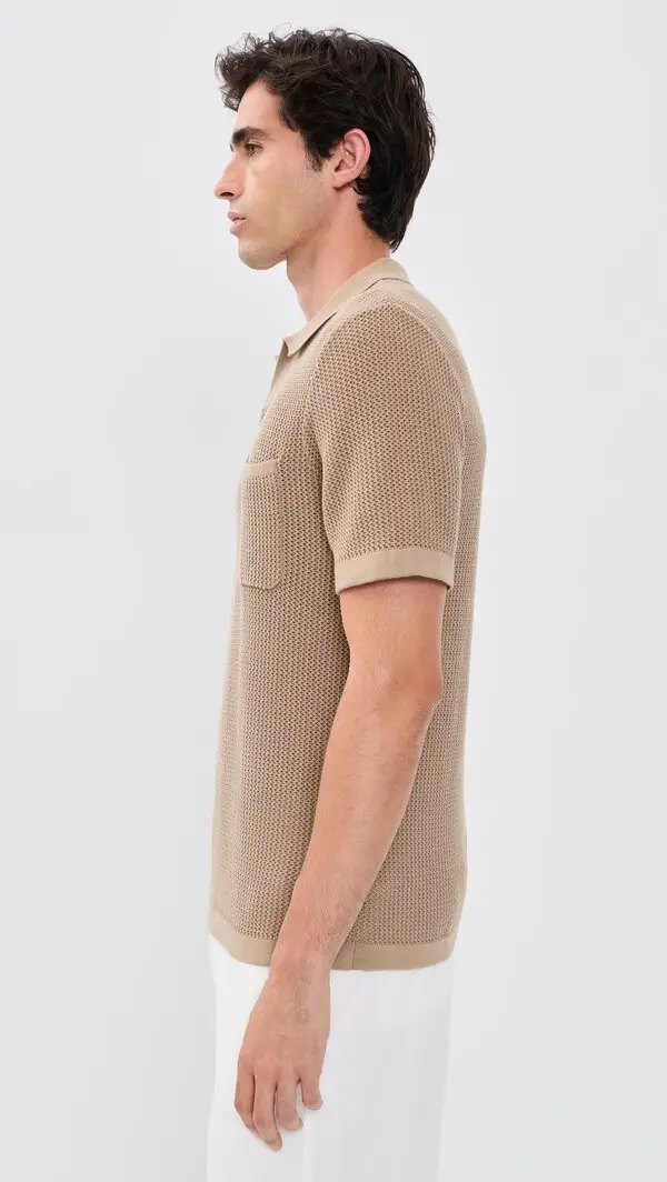 RHONE Coastal Johnny Collar Polo