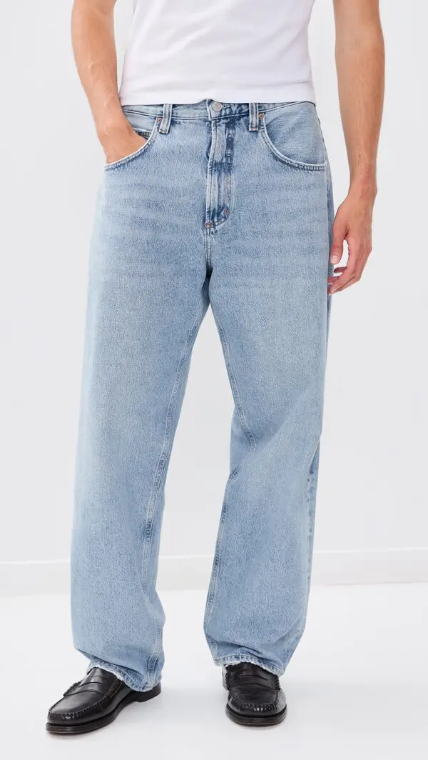 AGOLDE Fusion Low Slung Tapered Fit Jeans - Force