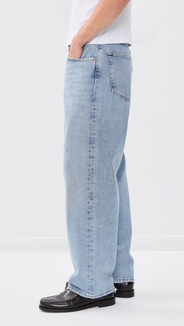 AGOLDE Fusion Low Slung Tapered Fit Jeans - Force