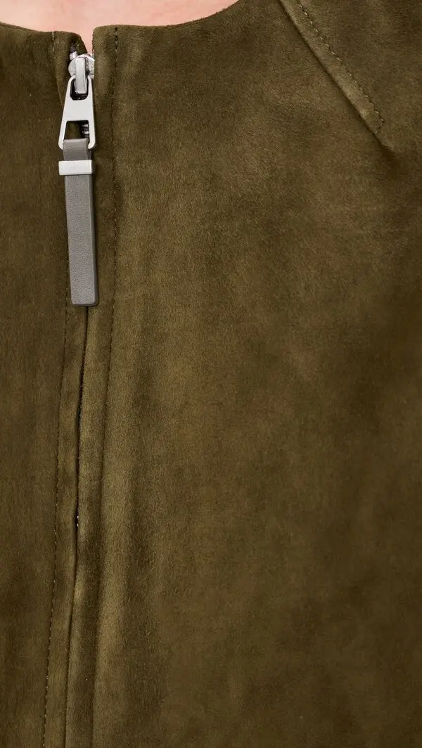 Simkhai Austyn Short Sleeve Zip Up Jacket