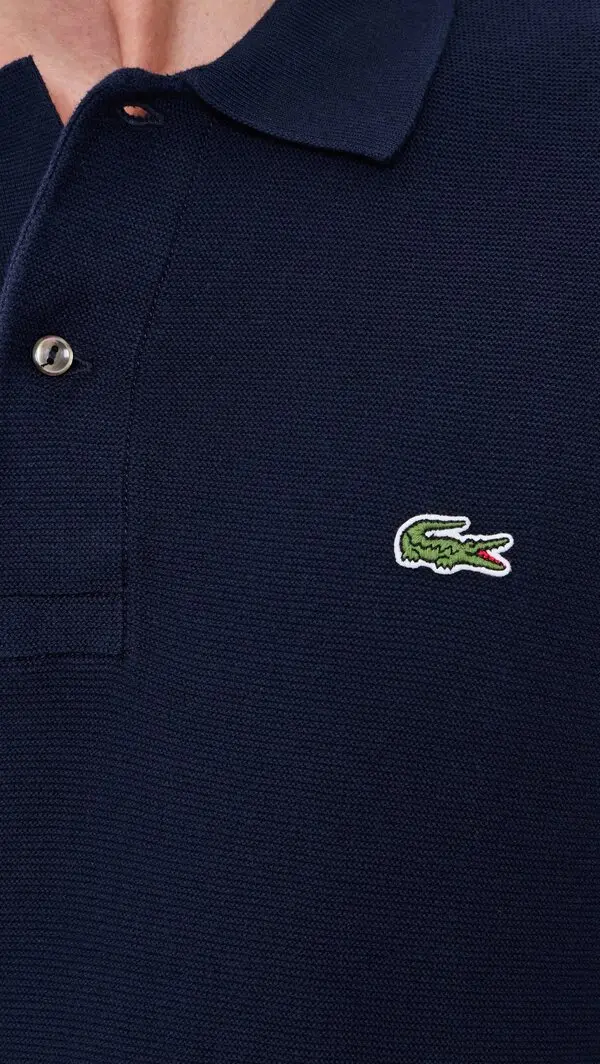 Lacoste Textured Cotton Sweater Polo
