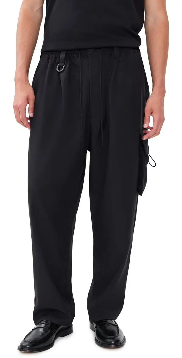 Y3 Cargo Pants - Black