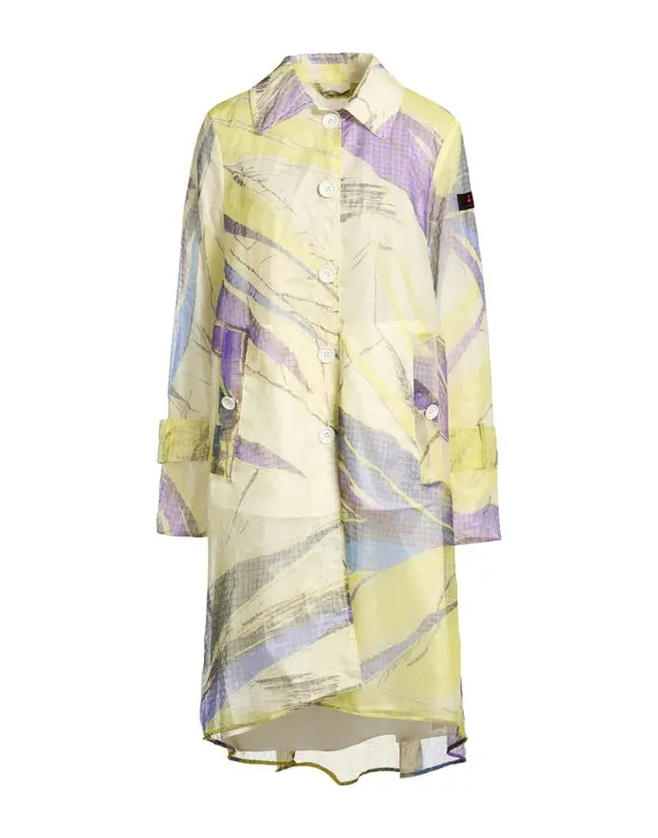 Peuterey Overcoat & Trench Coat Size Polyamide - Yellow