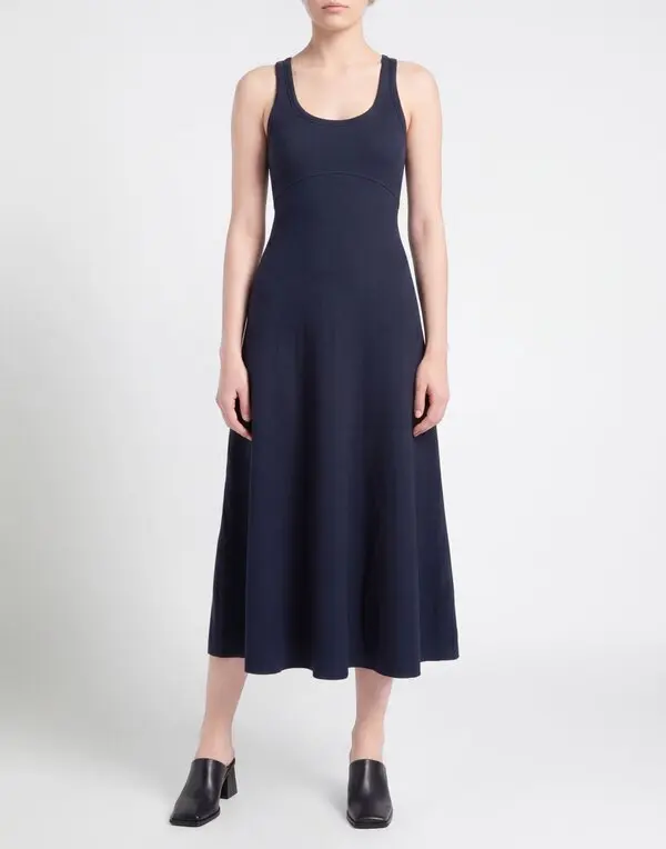 Dorothee Schumacher Midi Dress In Ribbed Cotton And Elastane